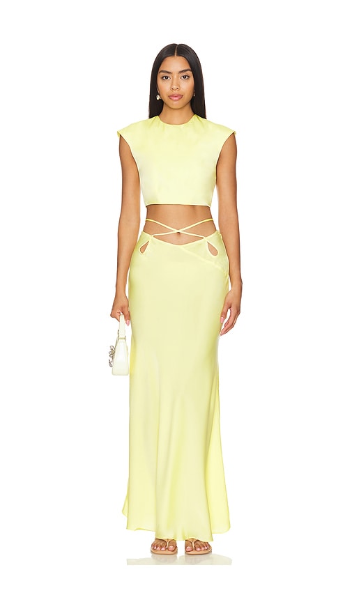 BARDOT Anya Satin Top